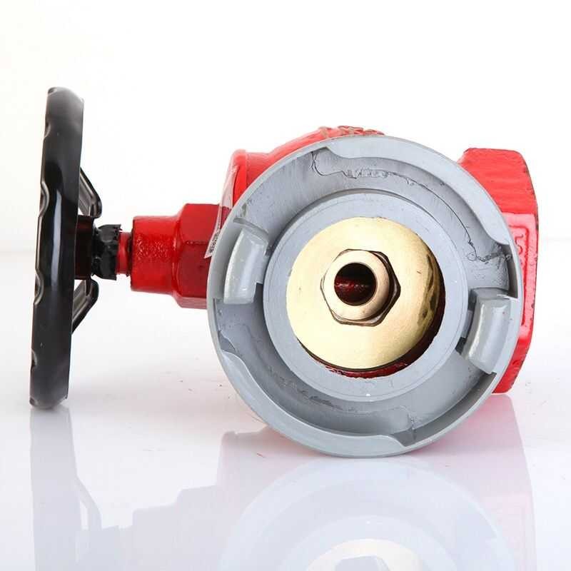 Indoor fire hydrant 65 three copper rotating pressure reducing and ...