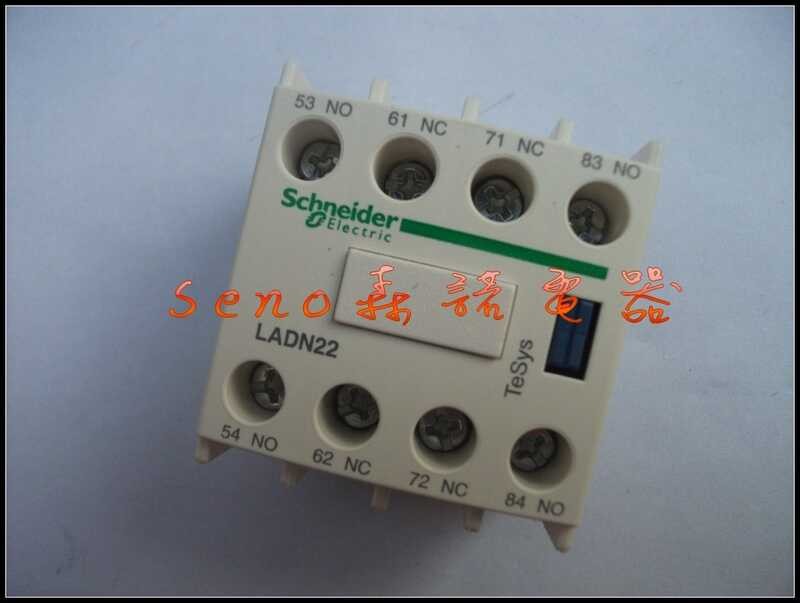 Original Schneider contactor auxiliary contact group LADN22C LADN31C 40 ...
