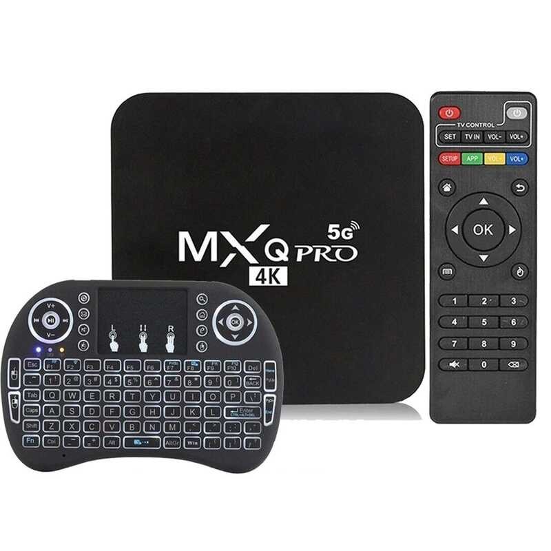 4K MXQ Pro Android 11.0 TV Box 5G For Non Smart TV Ultra HD Quad Core ...