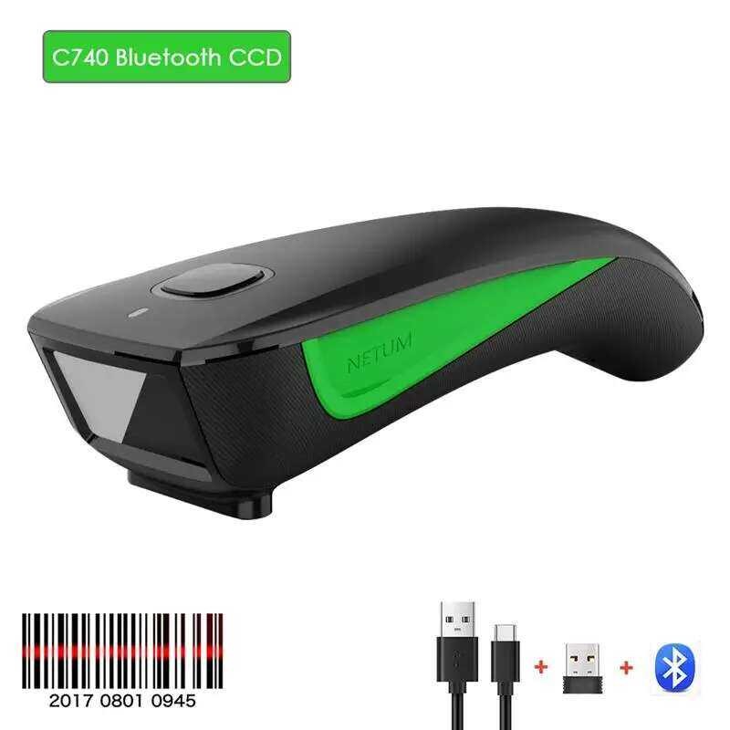 Tt 2025 NETUM C750 Serie Bluetooth Wireless 2D Scanner Pocket 1D QR ...