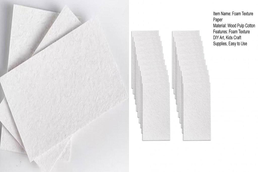 BABY Foam Texture Paper Creative Water Expansion Painting 10/20 Pcs ...