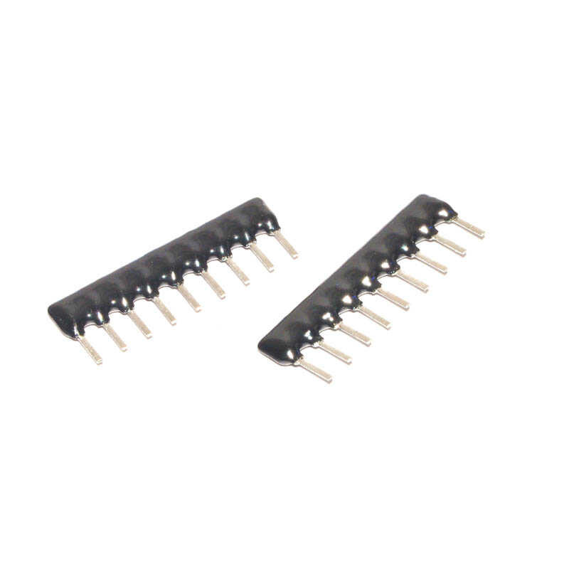 Direct insertion resistor 9-pin resistor A09-122 1.2K A122 pin spacing ...