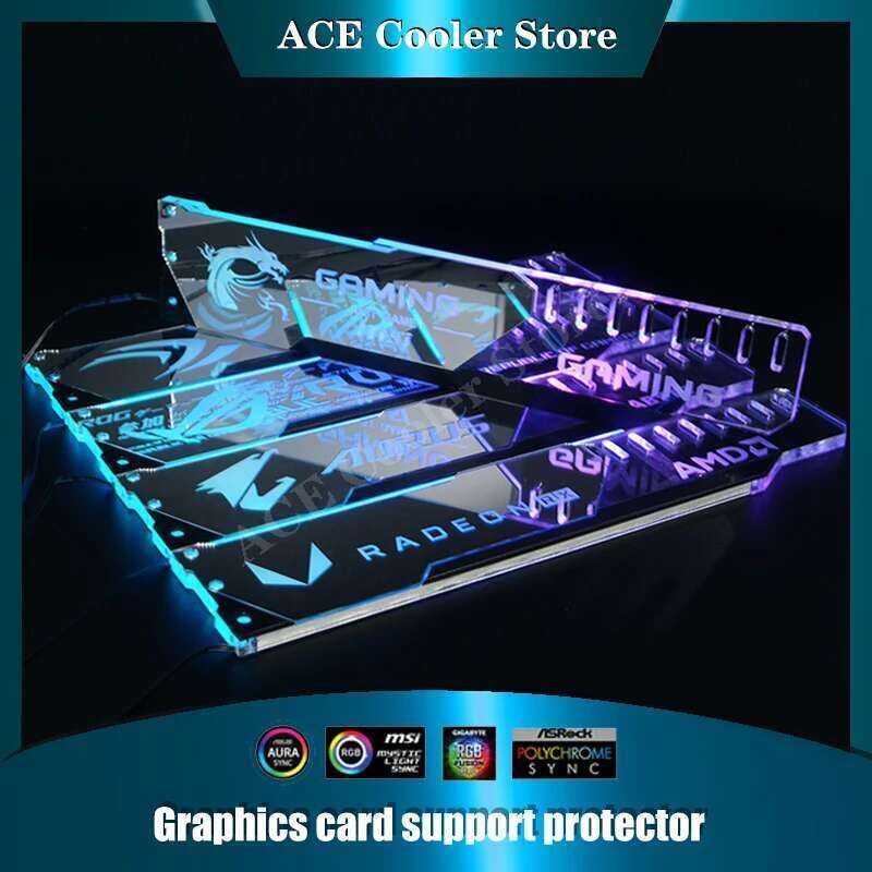 GPU 3 F0 Sag Graphics Card Holder Mirror Plane Brand Belief ROG MSI ...