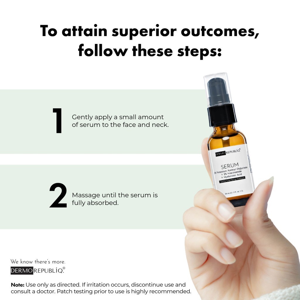 Dermorepubliq 5% Potassium Azeloyl Diglycinate + 2% Niacinamide ...