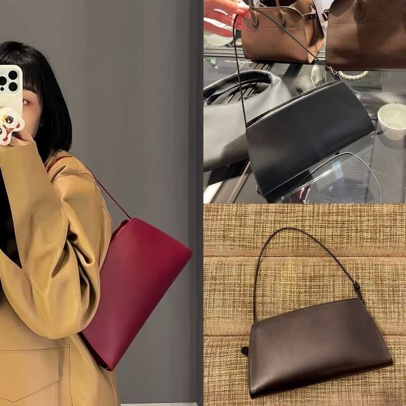 61 Dharma Stick Dalia French Small Popular Cowhide Underarm Simple And ...