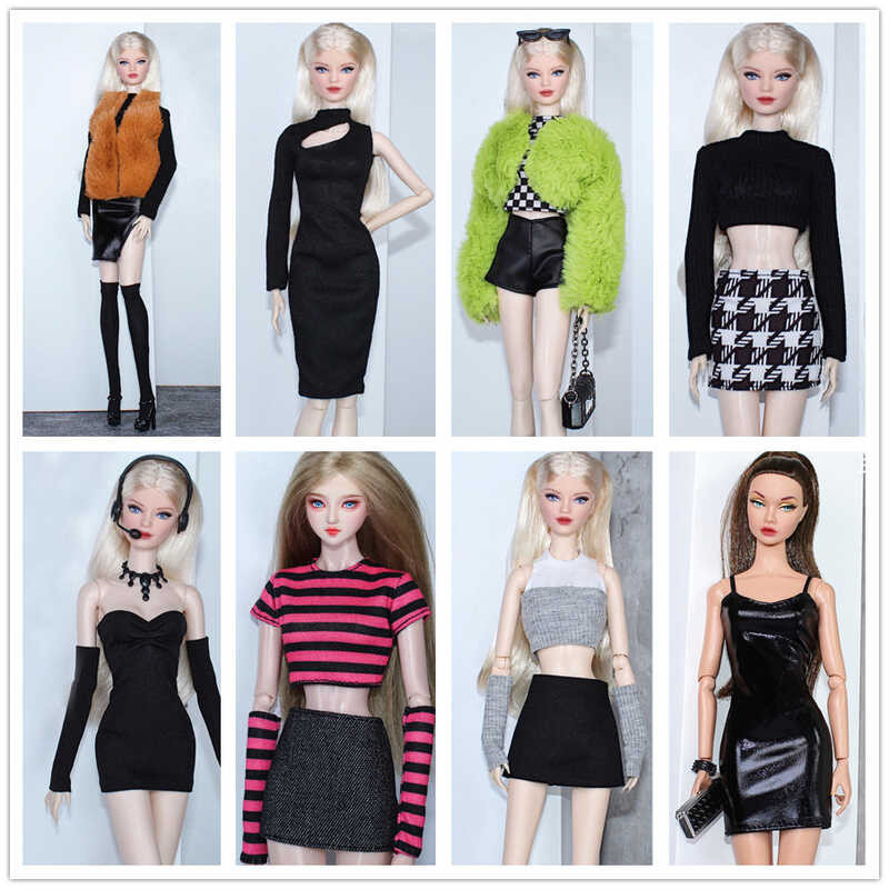 Bagong Set Ng Damit 2024 / Amerikana Ng Fashion Dress 1/6 Damit Ng Doll ...