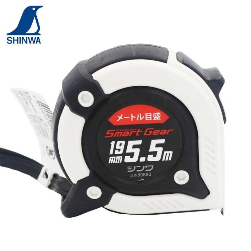 Metric SHINWA Penguin Tape Measure Ruler SMART GEAR Shock Absorber Belt ...