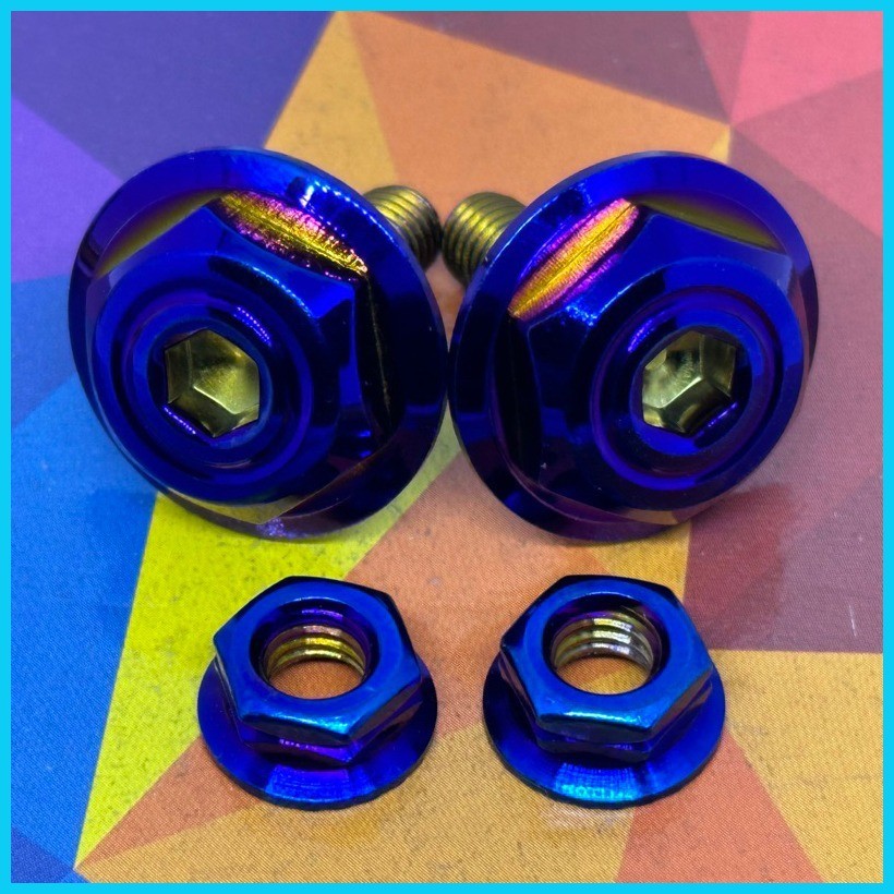 Plate Number bolts With or Without nut (Sold as pair) | Shopee Philippines