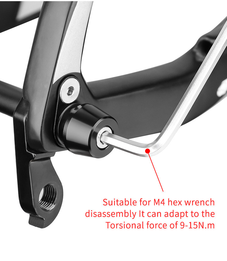 MUQZI Trainer Thru Axle M12 x 1.5/1.75 Thread Indoor Bike Trainer Stand ...