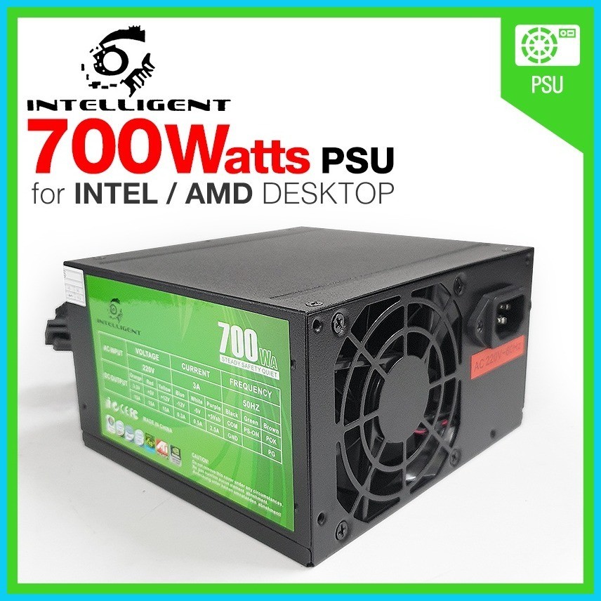 ∇ 700Watts PSU - INTELLIGENT 700W Power Supply for PC | Shopee Philippines