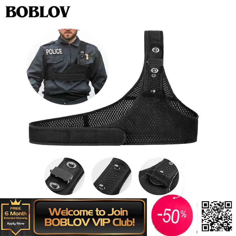 Camera Vest, BOBLOV Durable Shoulder Single Vest For All Body Camera, Velcro Wearing With ...