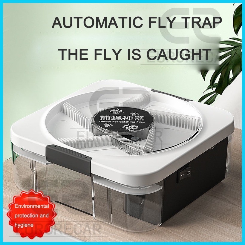 ☎ Flycatcher Effective Fly Trap Pest Device Insect Catcher Automatic ...