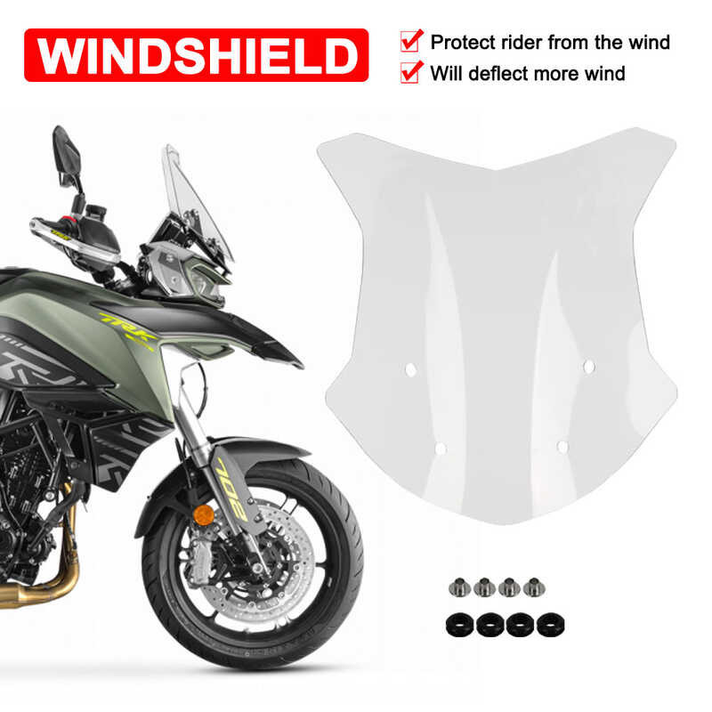 Sa Windscreen Para Benelli Trk702x TRK 702 X 2023 Motorcycle Windshield ...