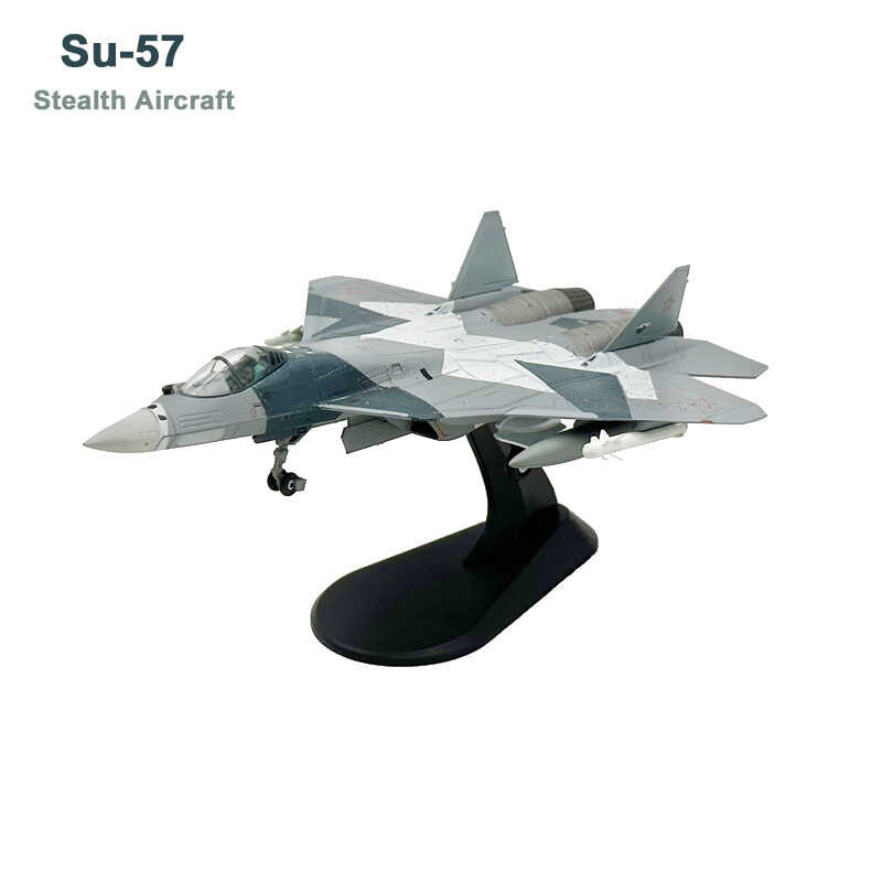 100 1: Russian Su-57 Stealth Aircraft - Su57 Fighter Model | Shopee ...
