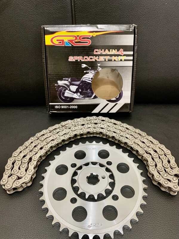 COD 2024 YTX STX 125 / RS 100 CHAIN at SPROCKET SET | Shopee Philippines