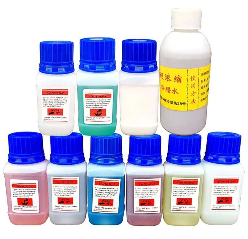 Plating 100Ml Jewelry Solution Gold Plating For Jewelry 14K Sier Rose ...