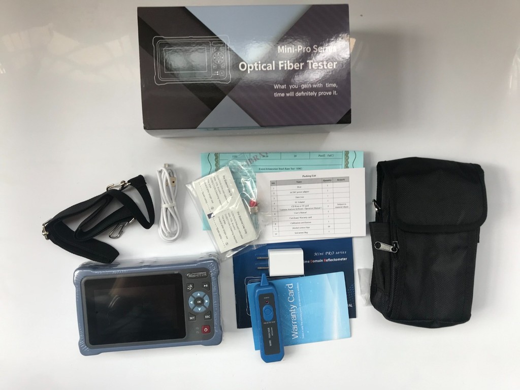 NOVKER NK4000D 1310/1550nm Optic Fiber OTDR Tester mini otdr tester ...