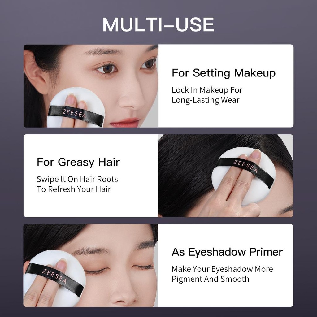 Zeasea Loose Powder 22g Oil Control Setting Powder Foundation Powder ...