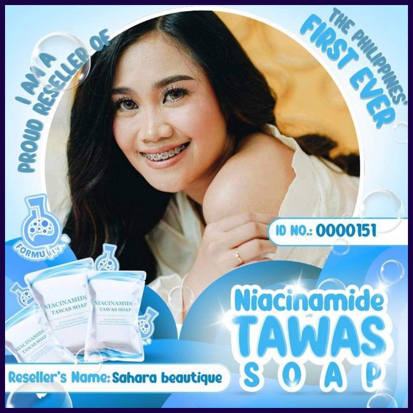 ♀ NIACINAMIDE TAWAS SOAP(ORIGINAL) | Shopee Philippines