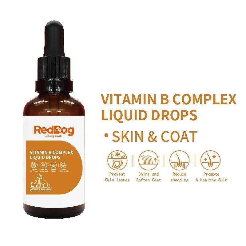 RedDog Vitamin B Complex Plus for Dogs & Cats Vitamin Supplements for ...