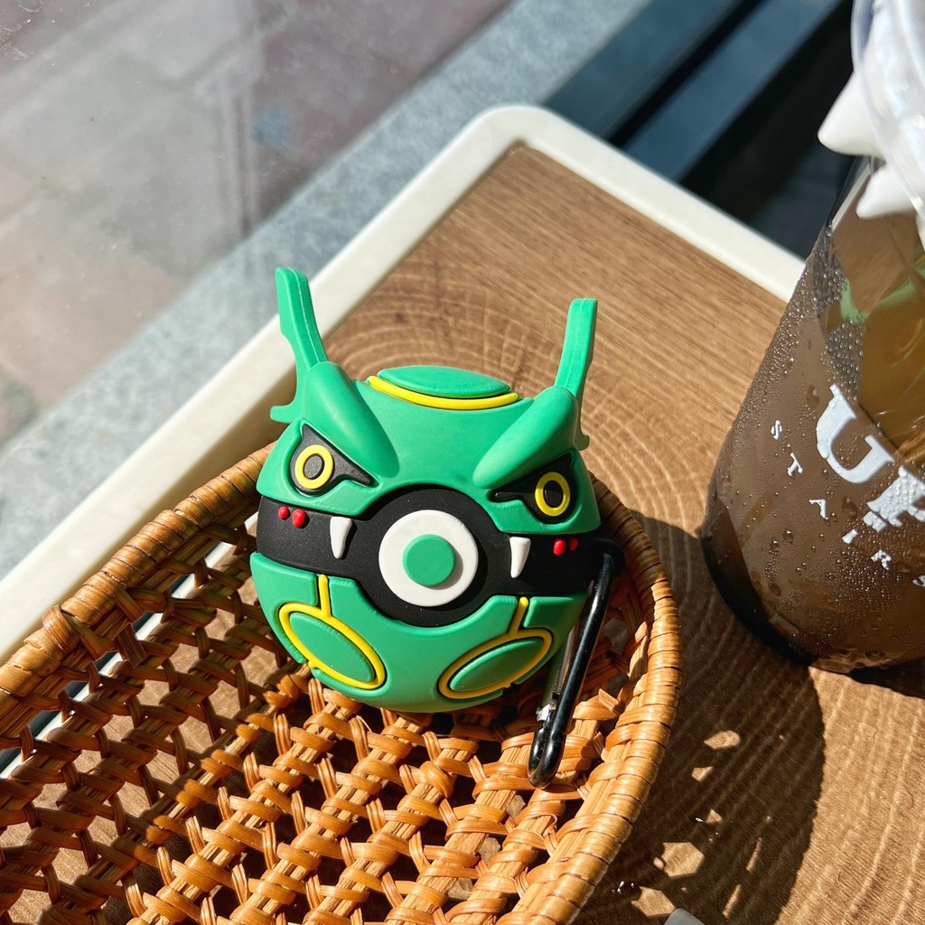 Digimon Rayquaza Cartoon 3D Silicone Casing FOR AIRPODS 4 PRO2 1/2/3 ...