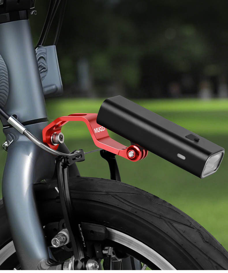 MUQZI Front Light Holder Bike Fork Mount Bracket Headlight Eyelet Mount ...