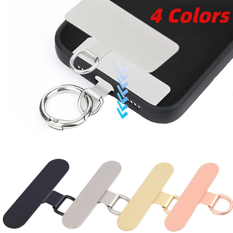 1Pcs Universal Mobile Phone Lanyard Gasket Stainless Steel Phone ...