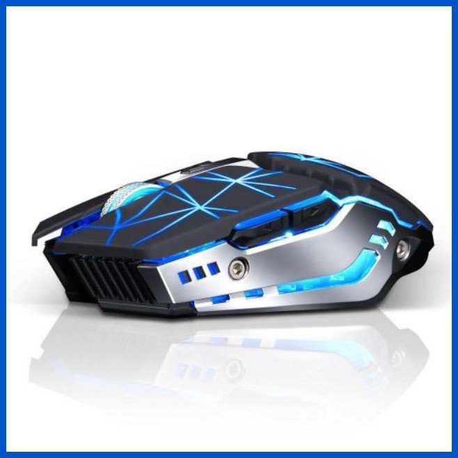 ⭕ Q15 USB Wireless Mechanical Gaming Mouse Ergonomic Lighting | Shopee ...