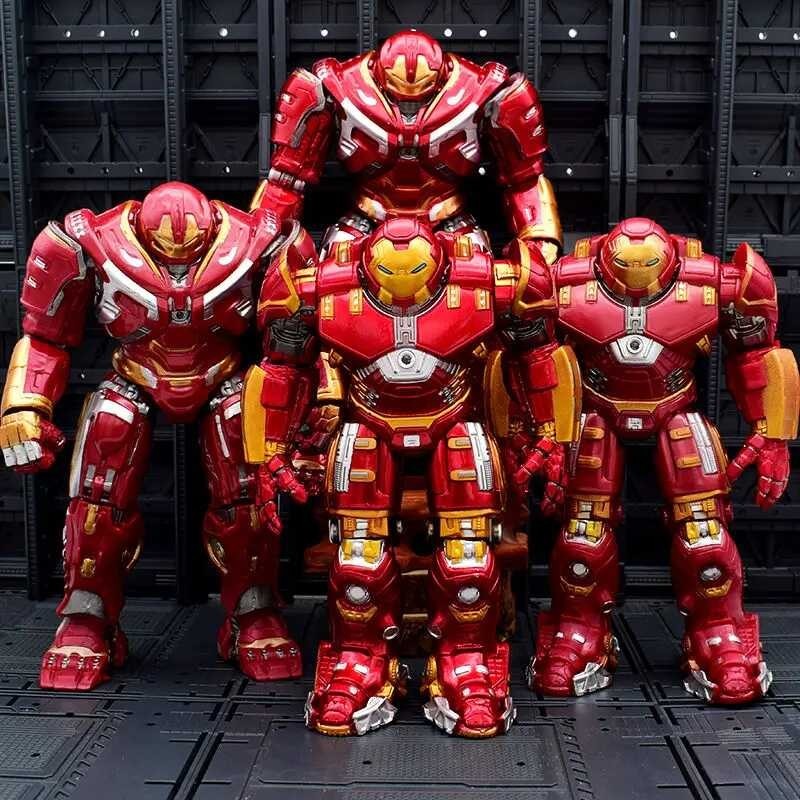 Movie Peripheral Series Avengers 4 Hulkbuster Armor Movable Iron Man ...