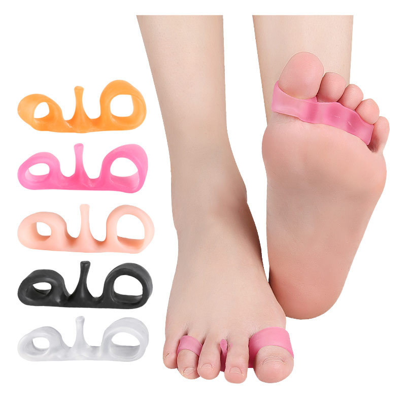 Double Hole Toe Splitter Hallux Valgus Men Women Toe Splitter | Shopee ...