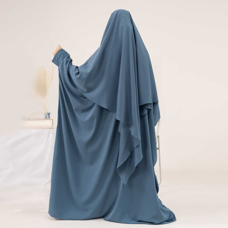 Ramadan Eid Abayas Kababaihan Dubai Khimar Abaya Islam Muslim Niqab ...