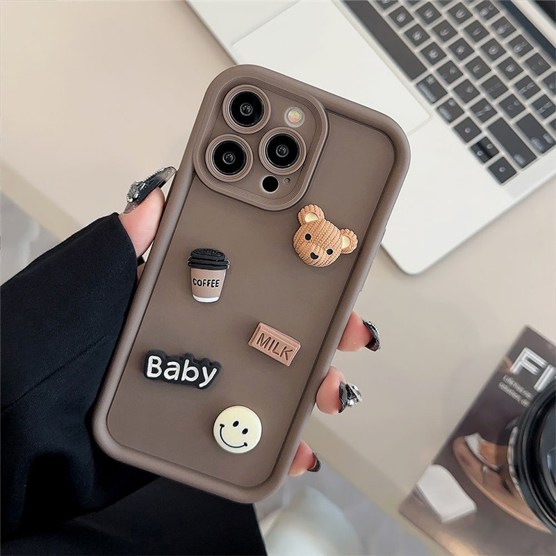 Cute Phone Case for Tecno Camon 20 20Pro 19 Pro 15 12 Lovely Bear ...