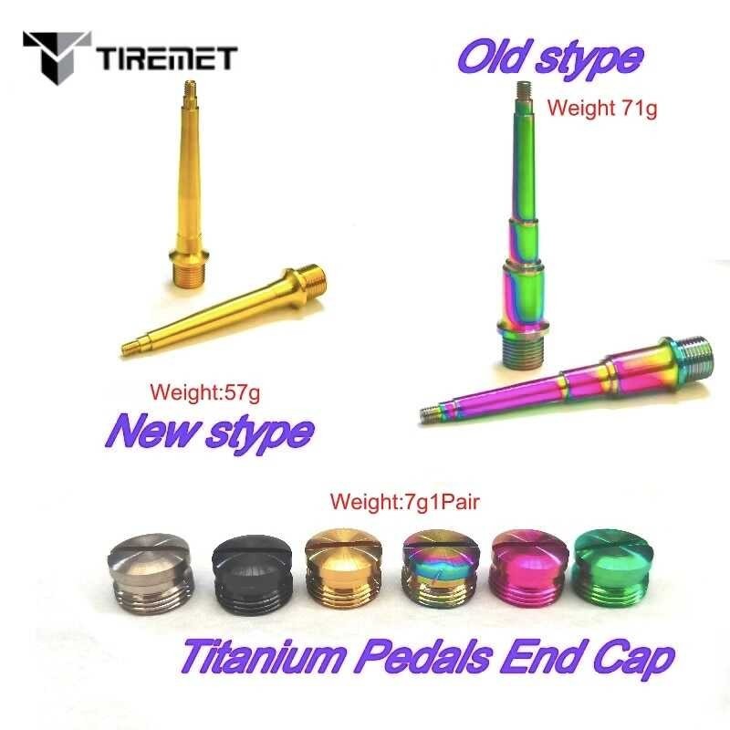 Titanium/Ti Spindle/Axles 2Pcs/Pares Bicycle Pedal Spindle For Crank ...