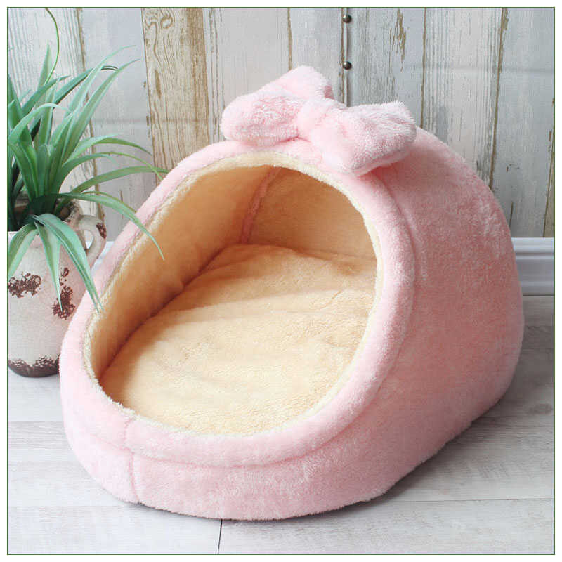 Dog House Pet Kennel Puppy Cat Litter Bed Home Shape Nest Sofa Sa Loob ...