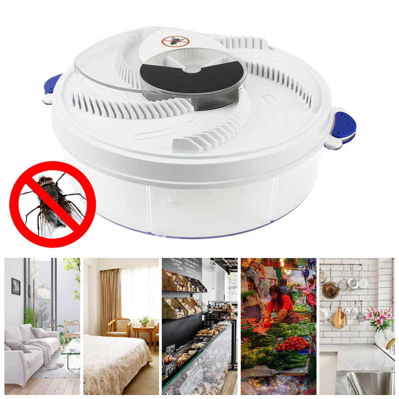 Fly Electric Killer Automatic Flycatcher Insect Catcher USB Pest Reject ...