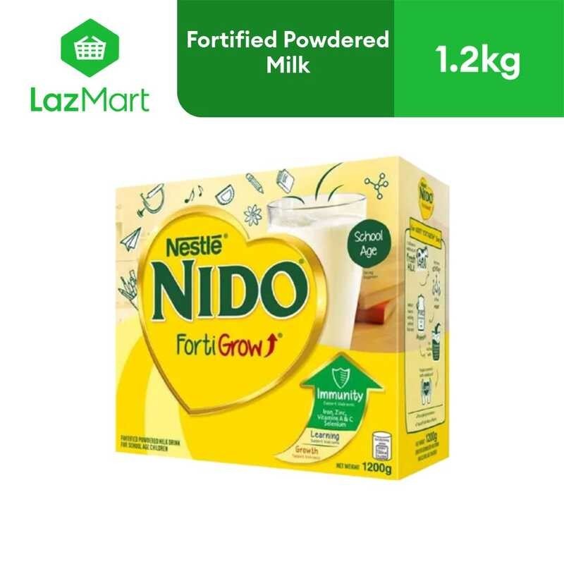 NIDO FORTIGROW Fortified Powdered Milk Drink 1.2KG | Shopee Philippines