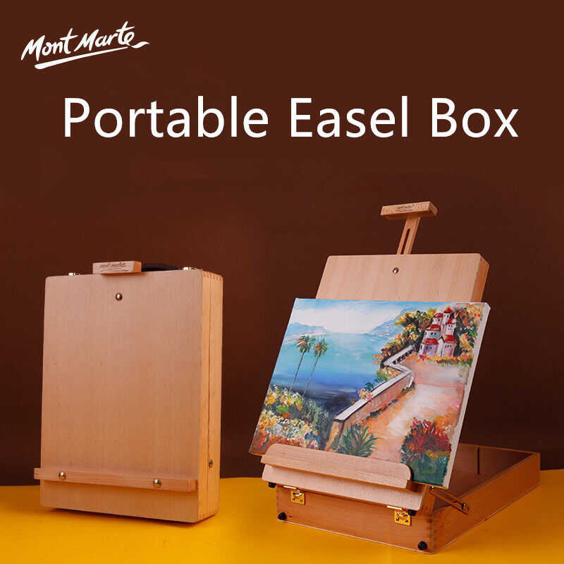 Mont Marte Portable Tabletop Desktop Sketch Easel painting supplies ...