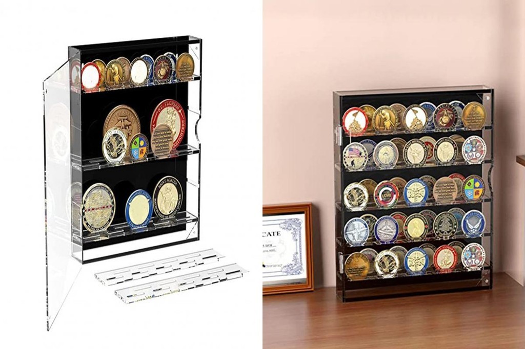 cowboy| Easy Installation Coin Display Case High-visibility Coin ...