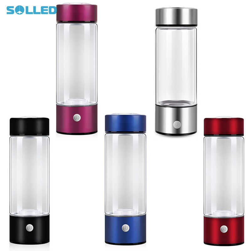 Glass Generator Ionizer Bottle Hydrogen Rich Water Health SPE PEM ...