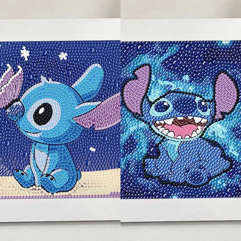 Bagong Karakter Karikatura Makintab Na Bato Rhinestone 5D Gumawa Kamay ...