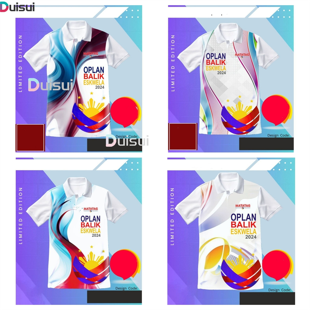 OPLAN BALIK ESKWELA COLLARED SHIRTS (Saliw Collection) | Shopee Philippines
