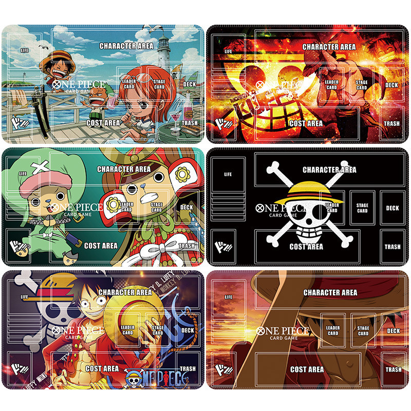 60*40*0.2cm OPCG One Piece Dedicated GAME Card Mat Battle Luffy Zoro ...