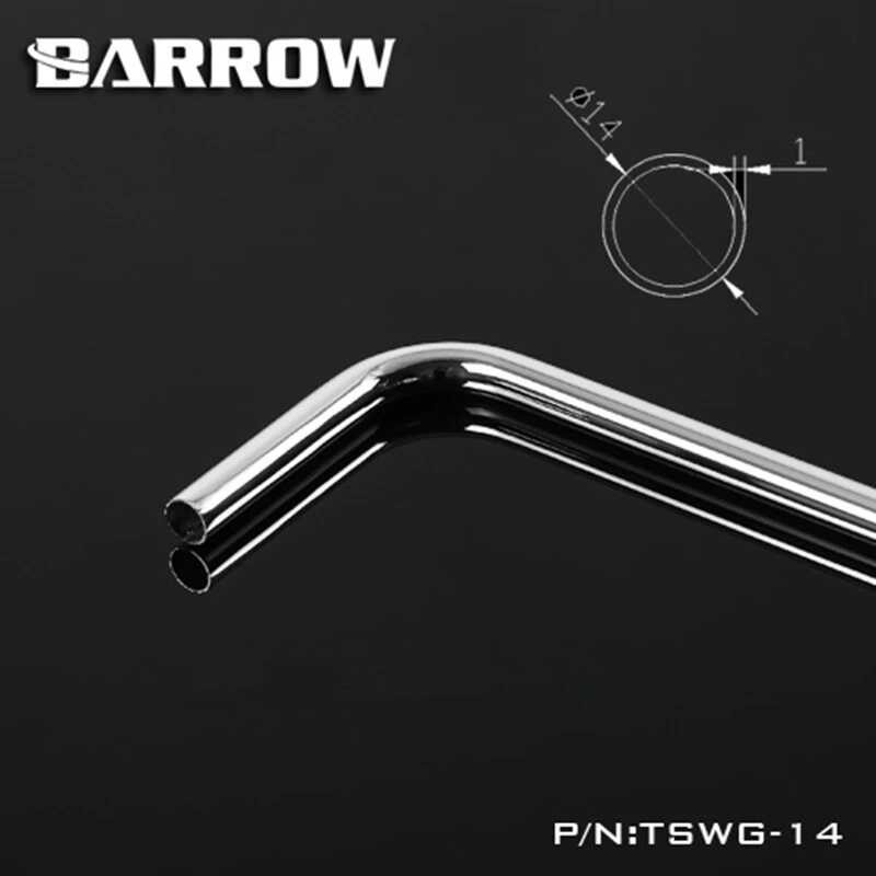 Barrow 14Mm Pre-Bent Elbow Tube 90-Degree Copper Chrome-Plated Metal ...