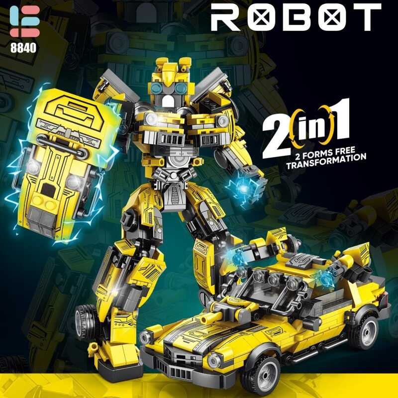 6 Compatible With LEGO Transformers, King Kong, Optimus Prime, Mech ...