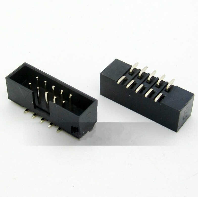 2.0mm spacing simple horn mount DC3-10P horn socket ISP interface JTAG ...