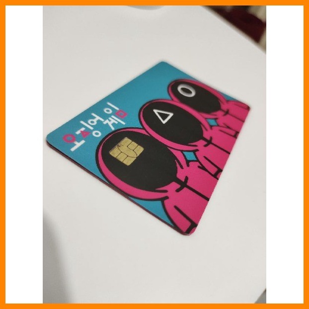 ∽ ATM/DEBIT CARD STICKER SKIN (SQUID GAME) | Shopee Philippines