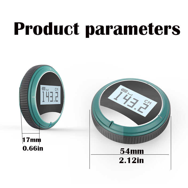 유 324 Ft Electronic Tape Measure Gamit Ang LCD Display Digital Ruler ...