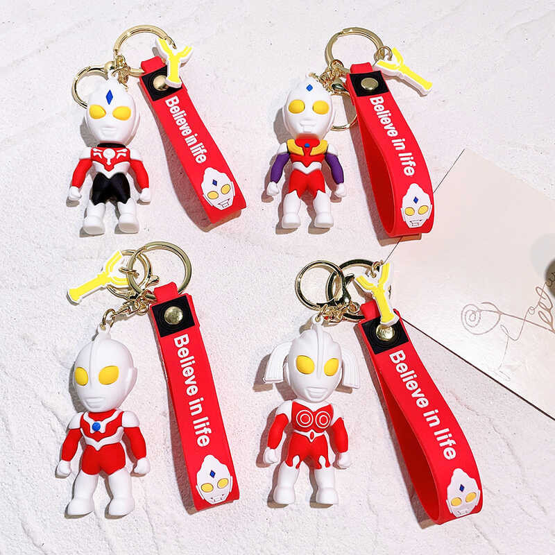 LY Cute Ultraman Doll Pendant Anime Figure First Generation Ultraman ...