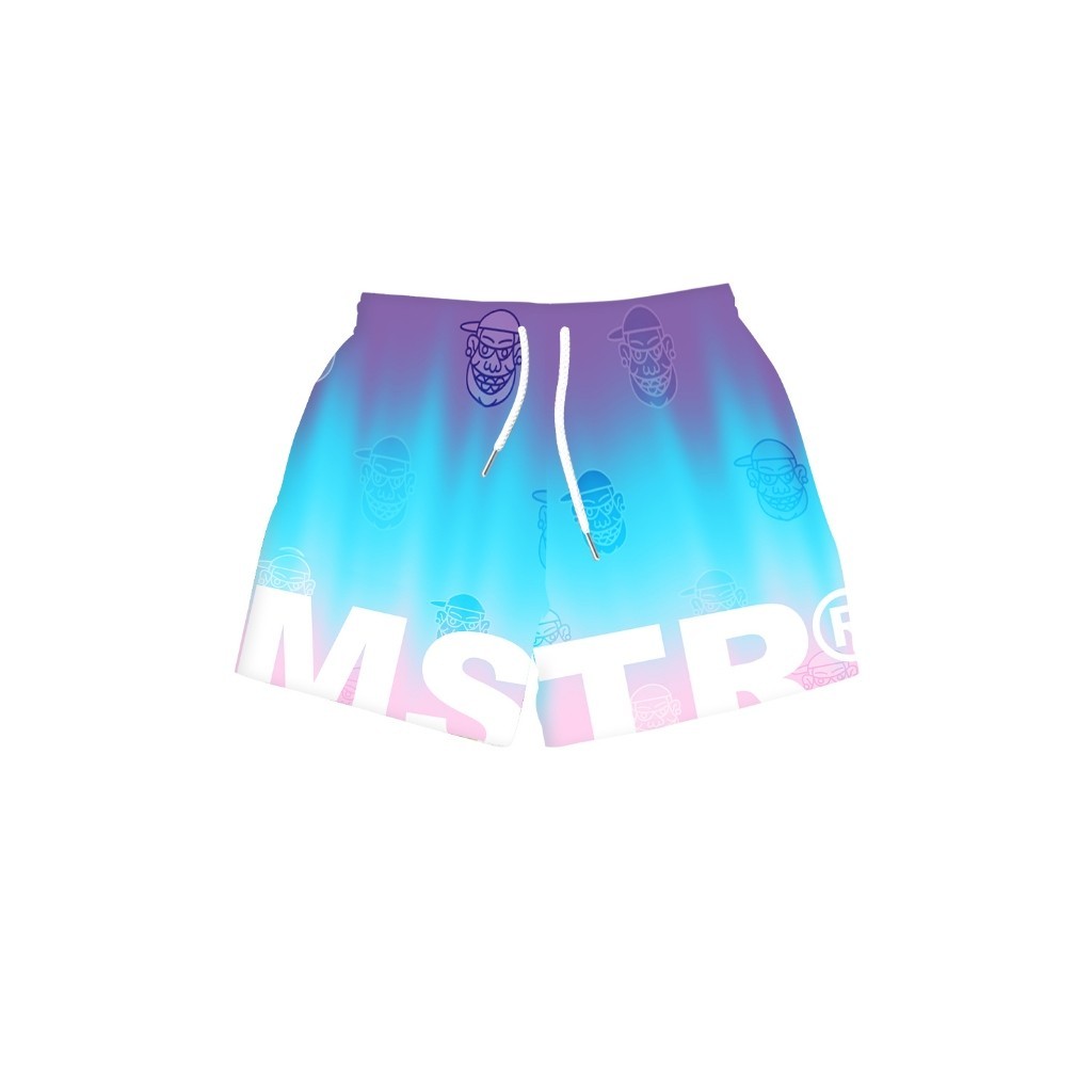 MSTR CO. - STAMP COLLECTION "S1" Mesh Short (Violet) | Shopee Philippines