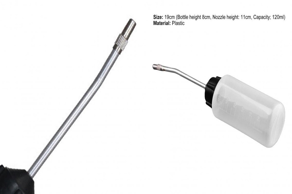 DU| 120ml Innovative Machine Oiler Long Mouth Plastic Clear Scale ...